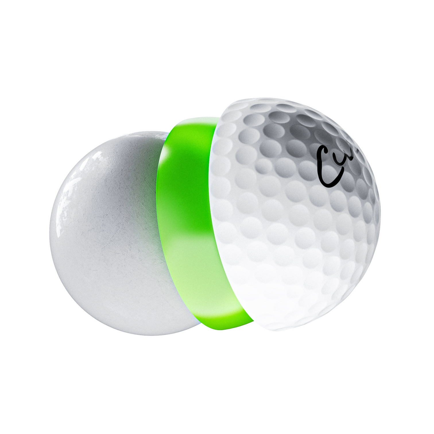 Cut Grey 3 Piece Golf Balls – Cut Golf