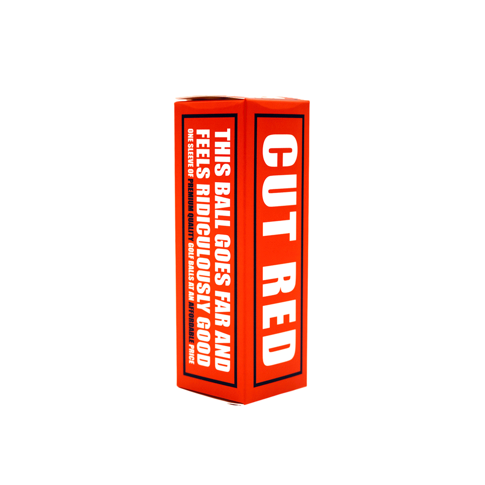 Cut Red 2 Piece Ionomer – Cut Golf